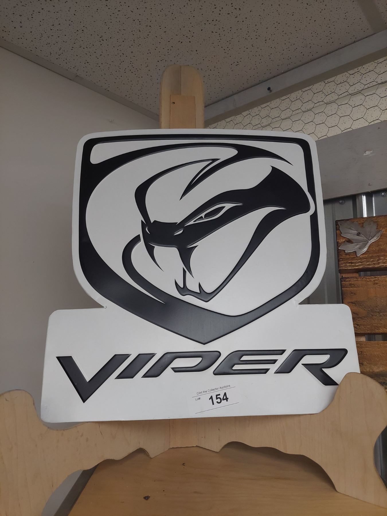 Metal Viper Sign