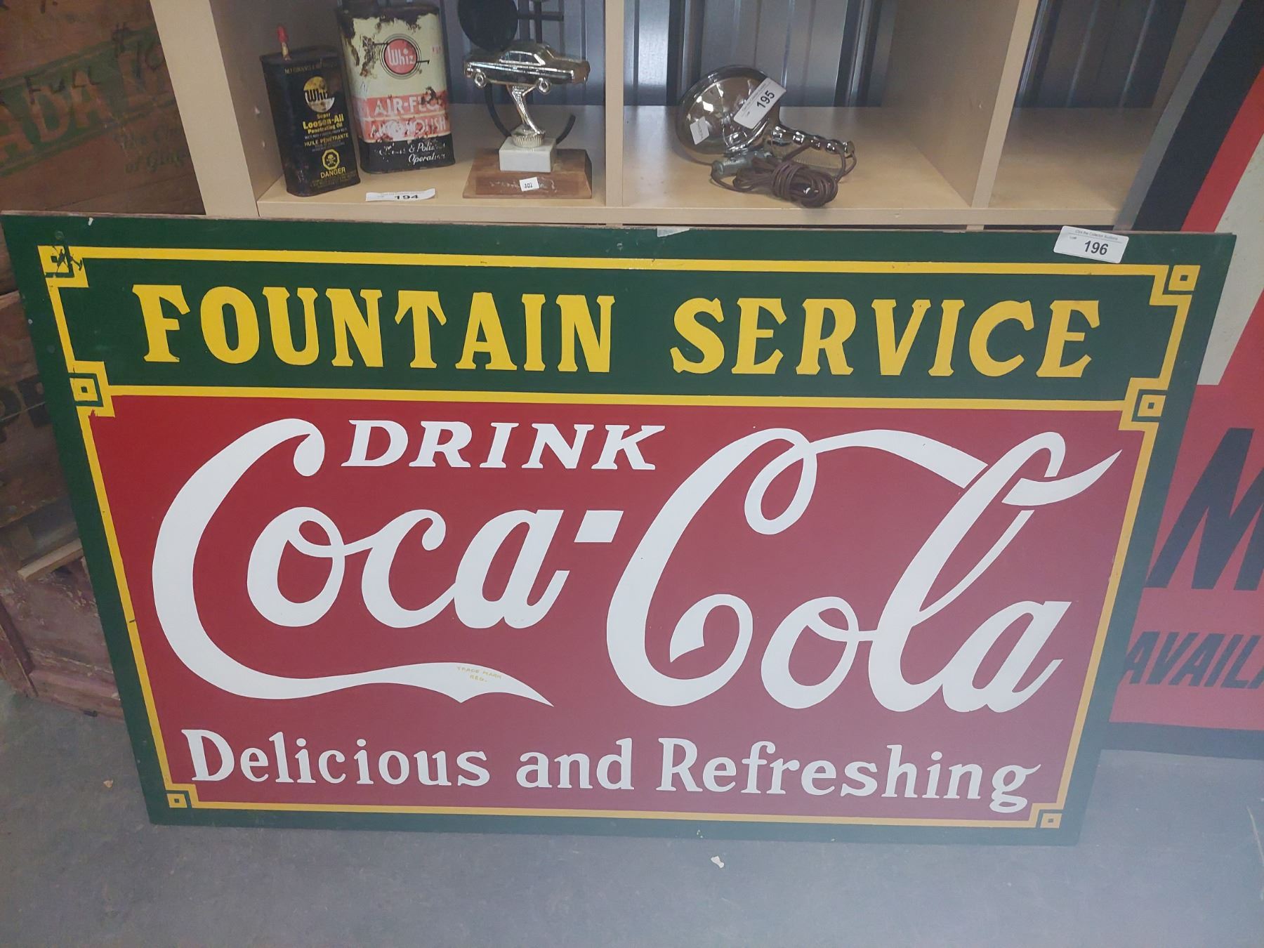 Hand Painted Metal Fantasy Sign