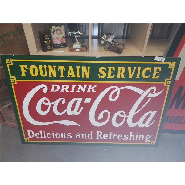 Hand Painted Metal Fantasy Sign