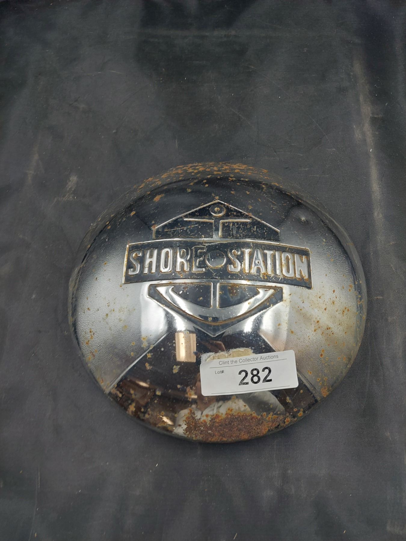 Vintage Boat Trailer Hub Cap