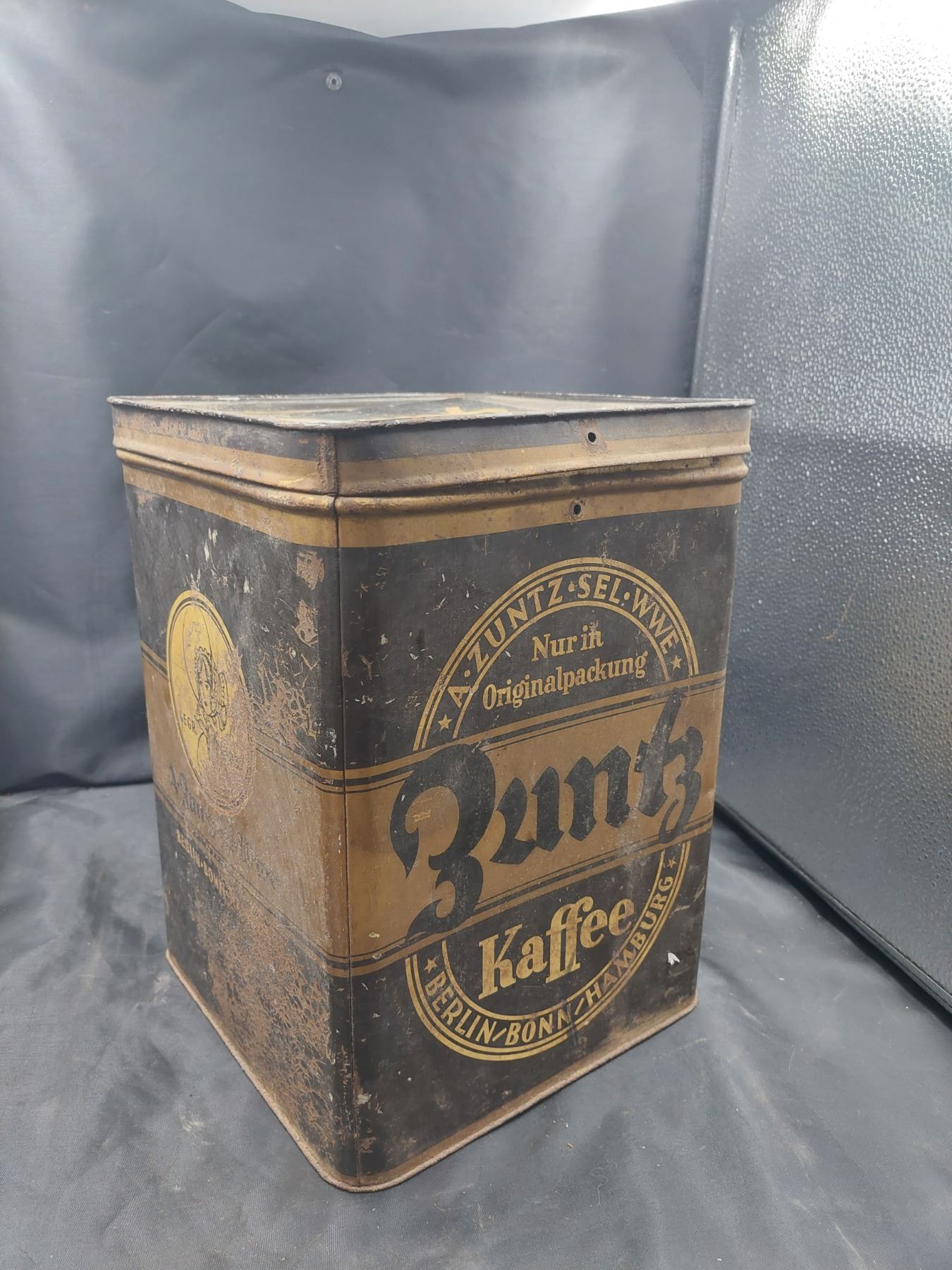 Large German Coffee Tin