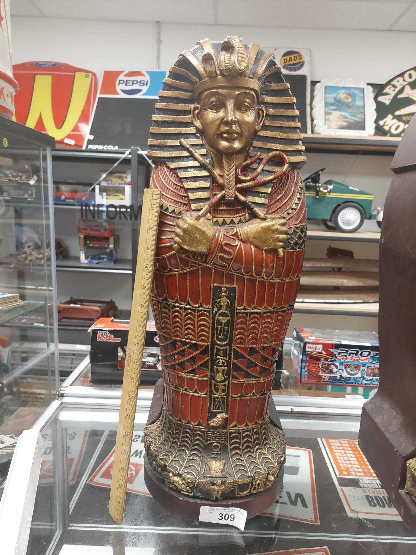 King Tut Mini Sarcophagus