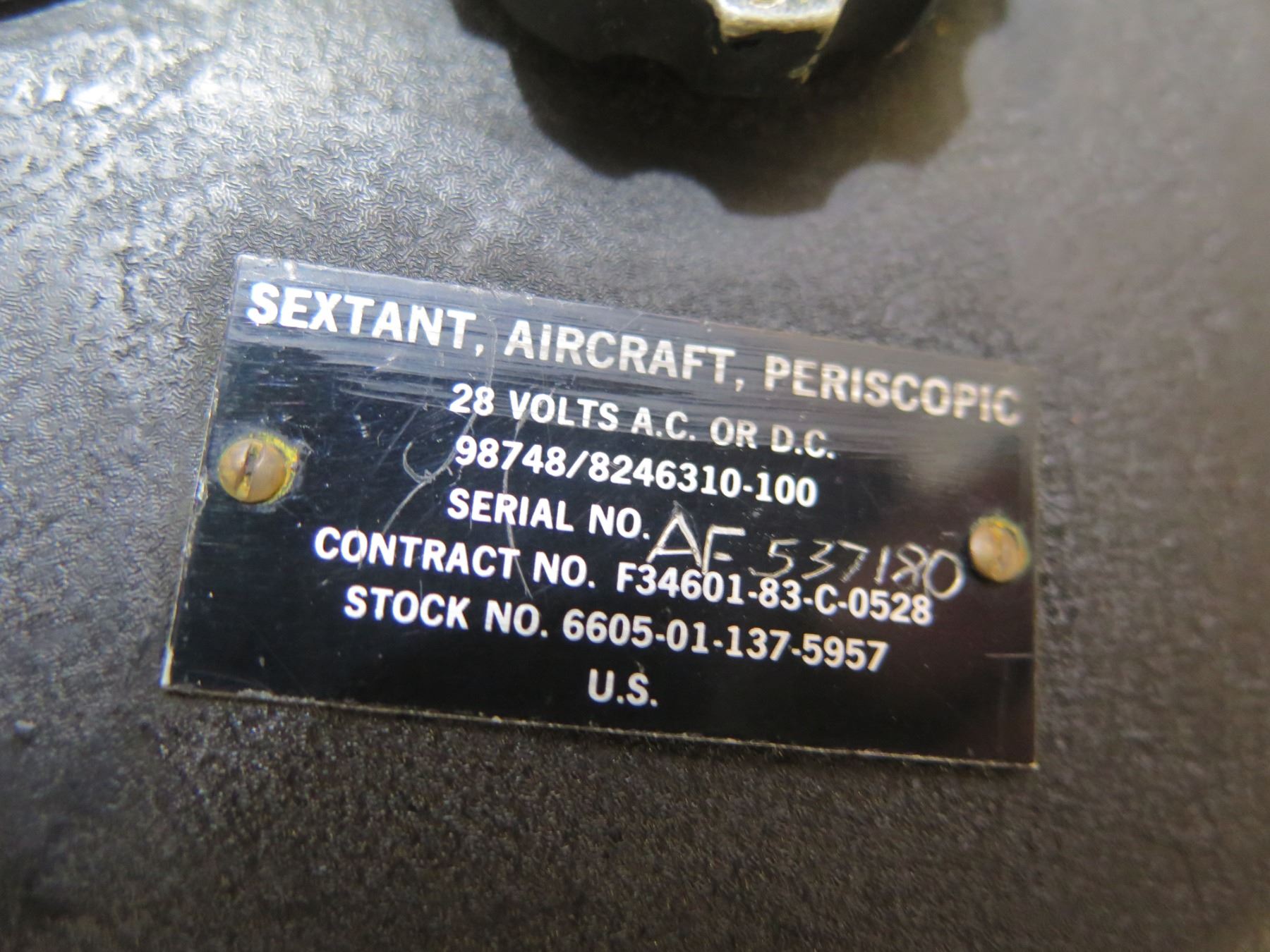 Wwii Sextant Aircraft Periscopic In Case Oahu Auctions