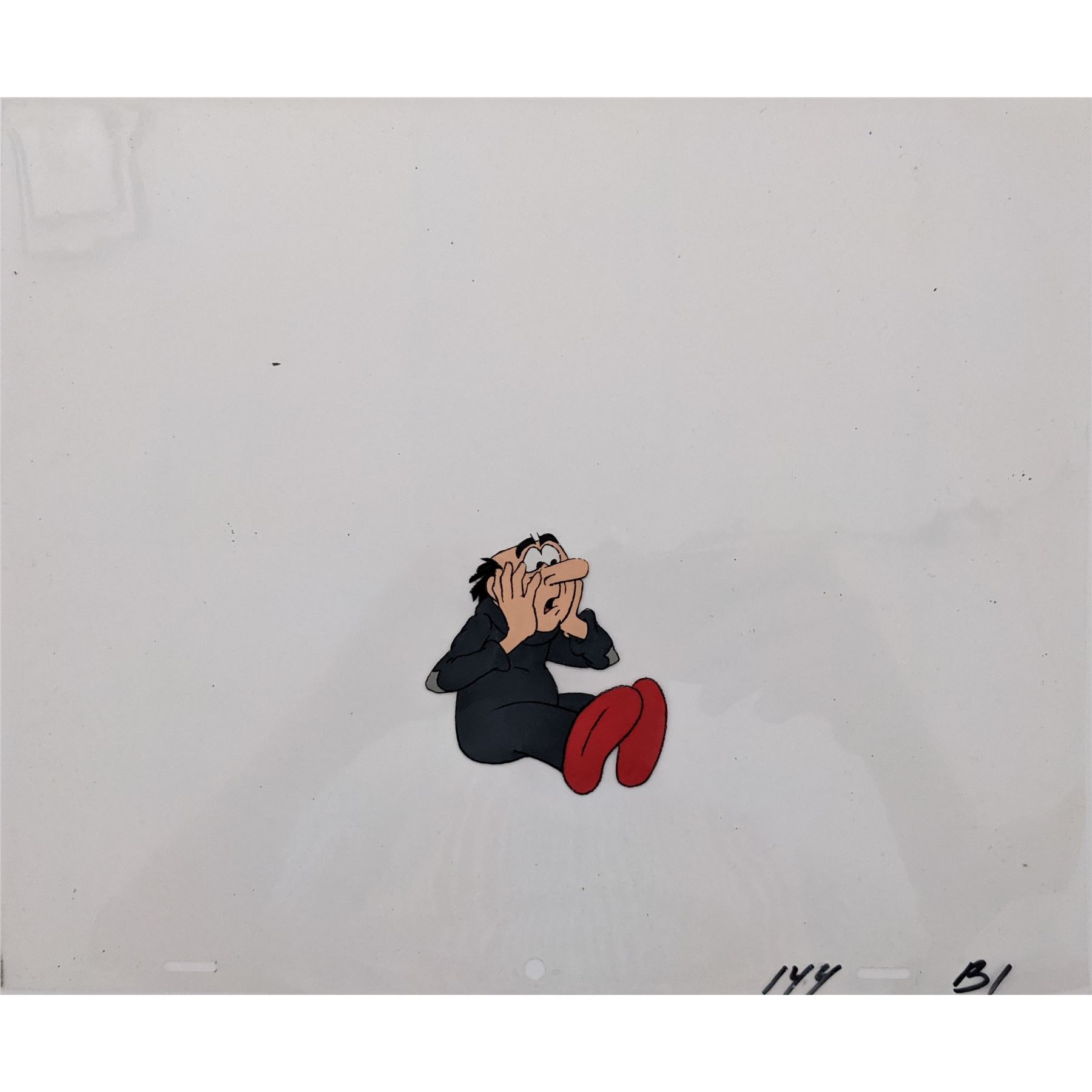 The Smurfs Gargamel Original Animation Cel
