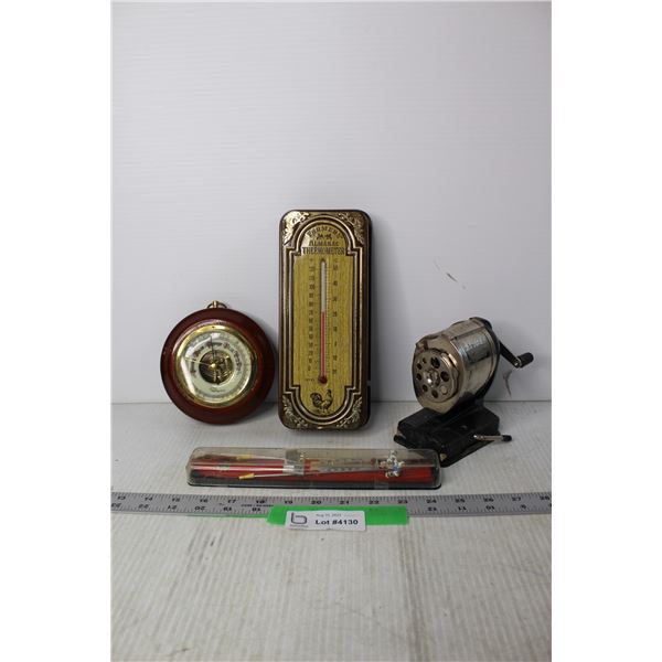Rain Gauge Pencil Sharpener Misc Bodnarus Auctioneering