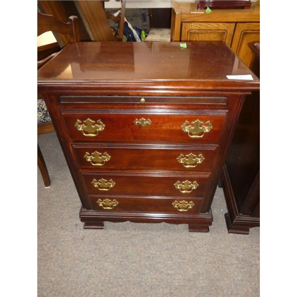 Solid Cherry Wood 4-drawer dresser night stand
