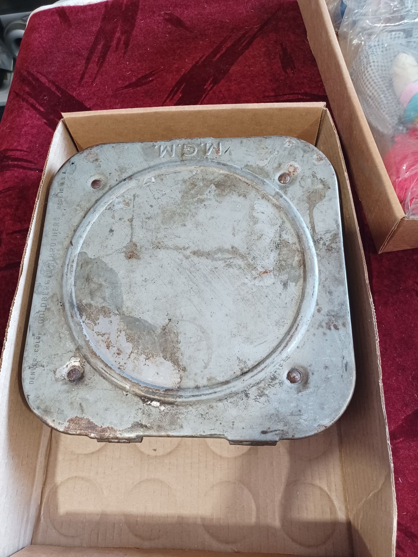 MGM MOVIE SHIPPING CONTAINER GOLDBERG BROTHERS DENVER CO USA