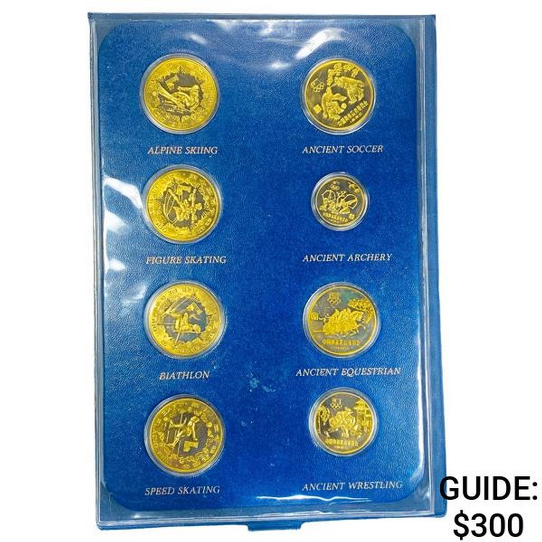 1980 China Olympic Jinhaung Proof Set (8 Coins)