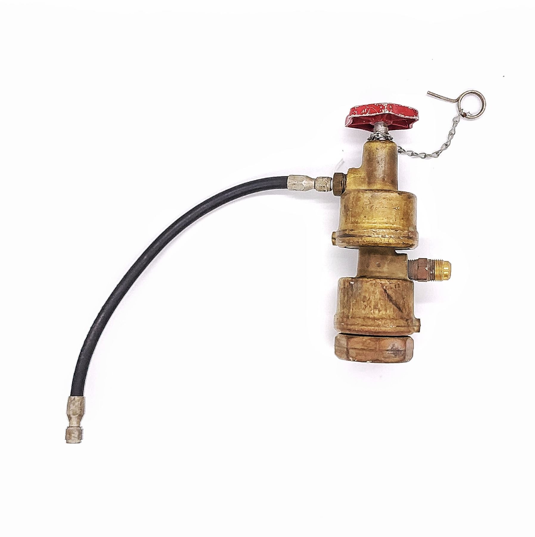 Heavy Brass Canadian Coast Guard Brass Naval Fire Suppressor Nozzle