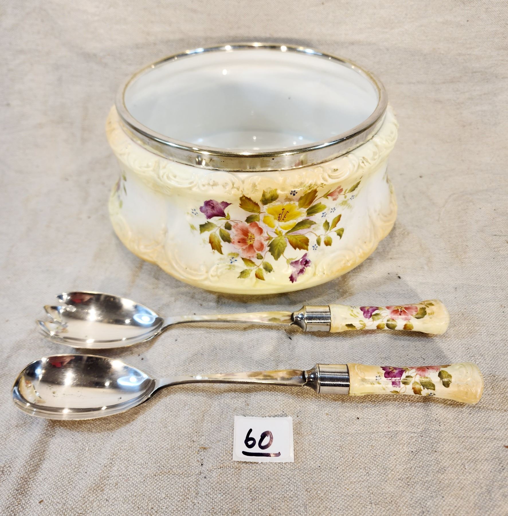 Antique serving ware