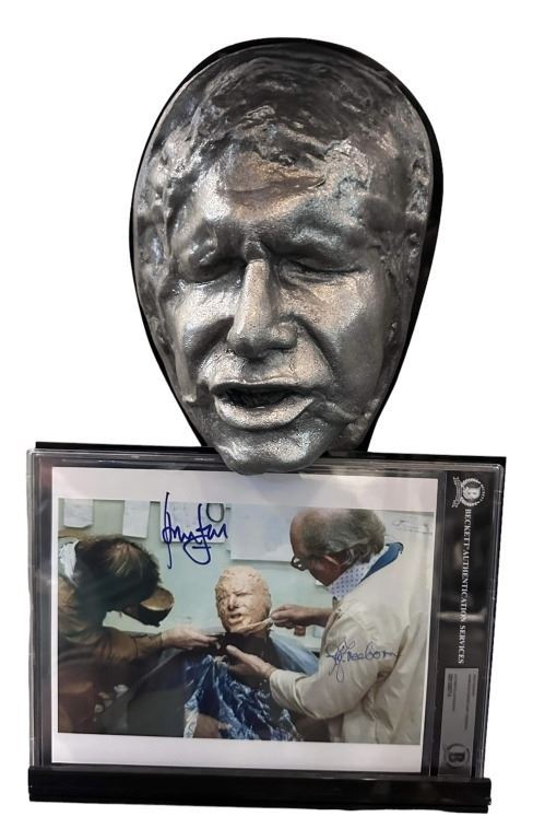 Star Wars Harrison Ford Lifecast and Harrison Ford - Stuart Freeborn ...