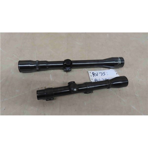 Challenger 3 to 9 Variable Scope & Weaver K-3 Fixed Power Scope Challenger 3 to 9 Variable Scope & Weaver K-3 Fixed Power Scope