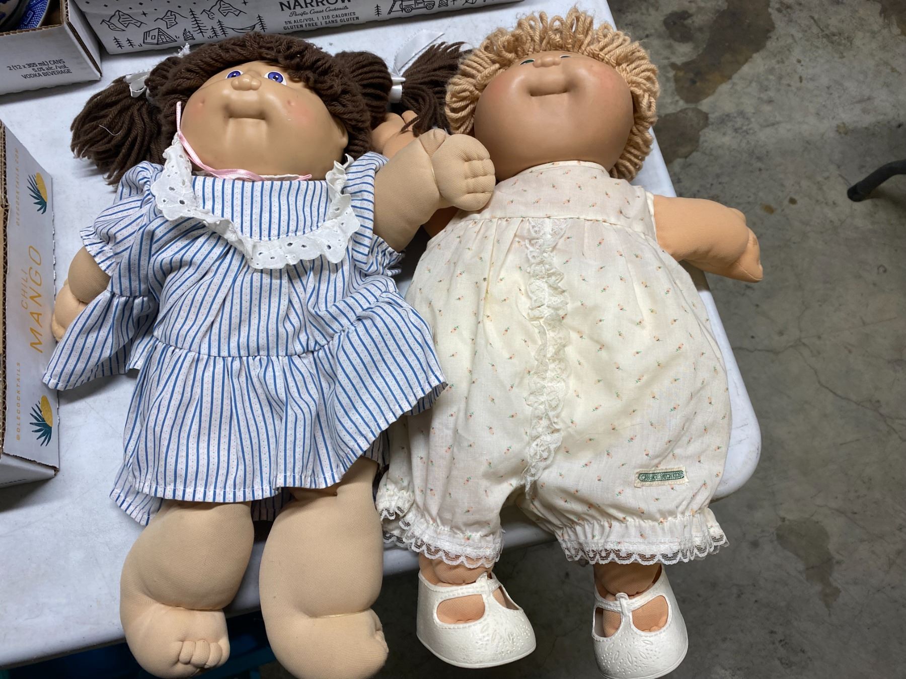 2 cabbage patch dolls