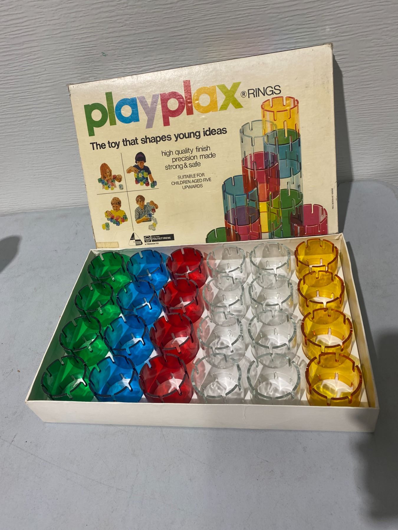 Playplax tongs vintage toy