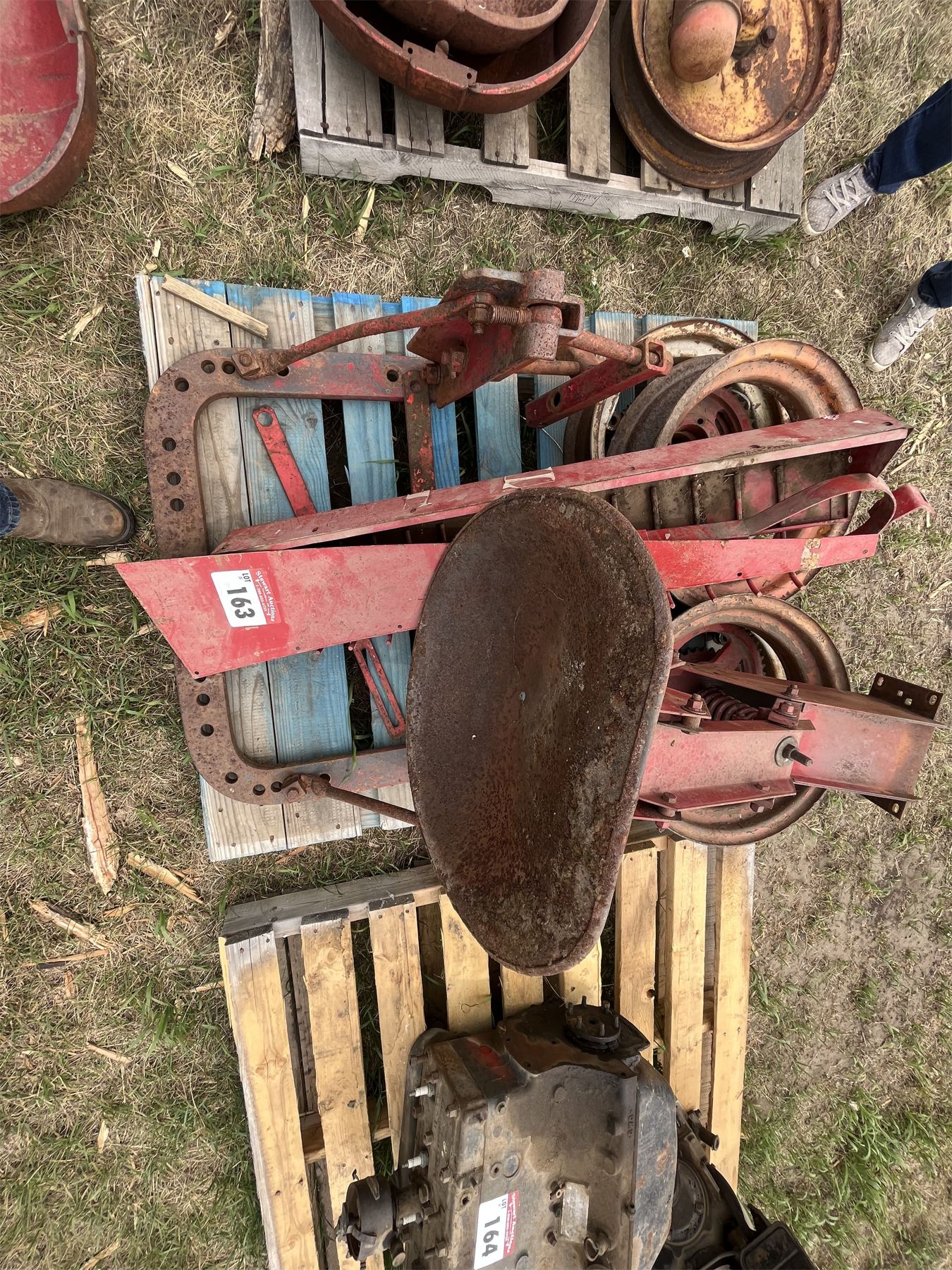 Massey Harris Rims, Seat etc