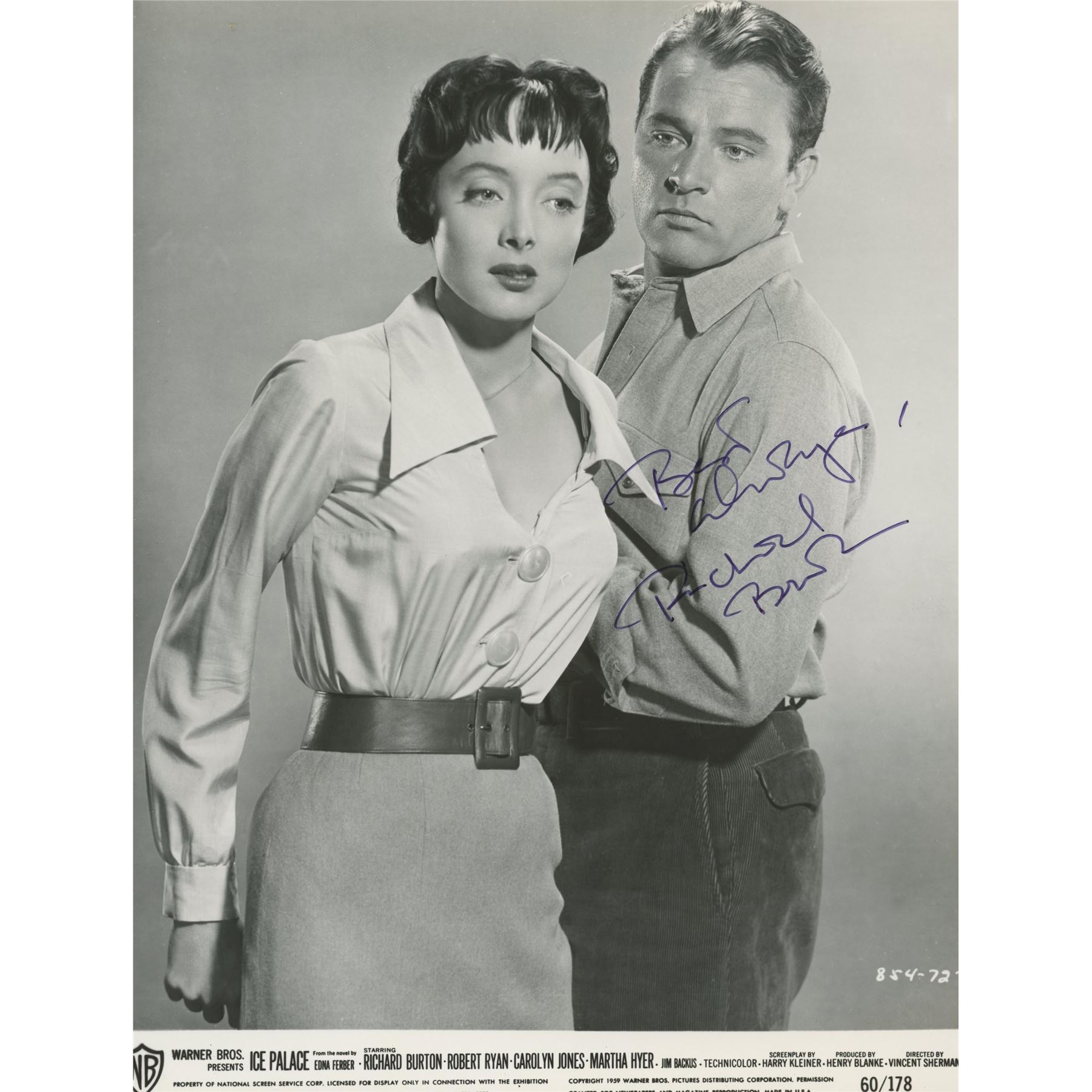 Richard Burton signed movie photo. GFA Authenticated Richard Burton signed movie photo. GFA Authenticated