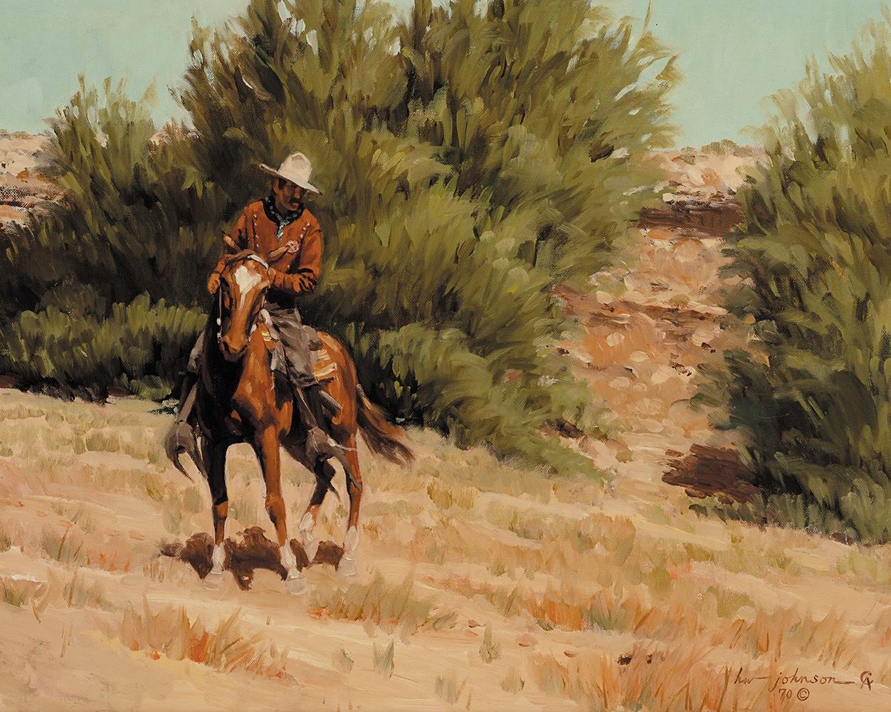 Harvey Johnson-Ranger at Work