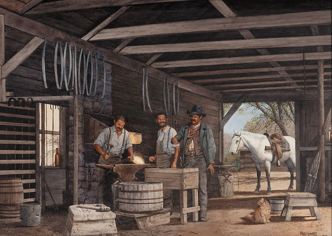 Richard Axtell-Too Hot for you, eh Crader?