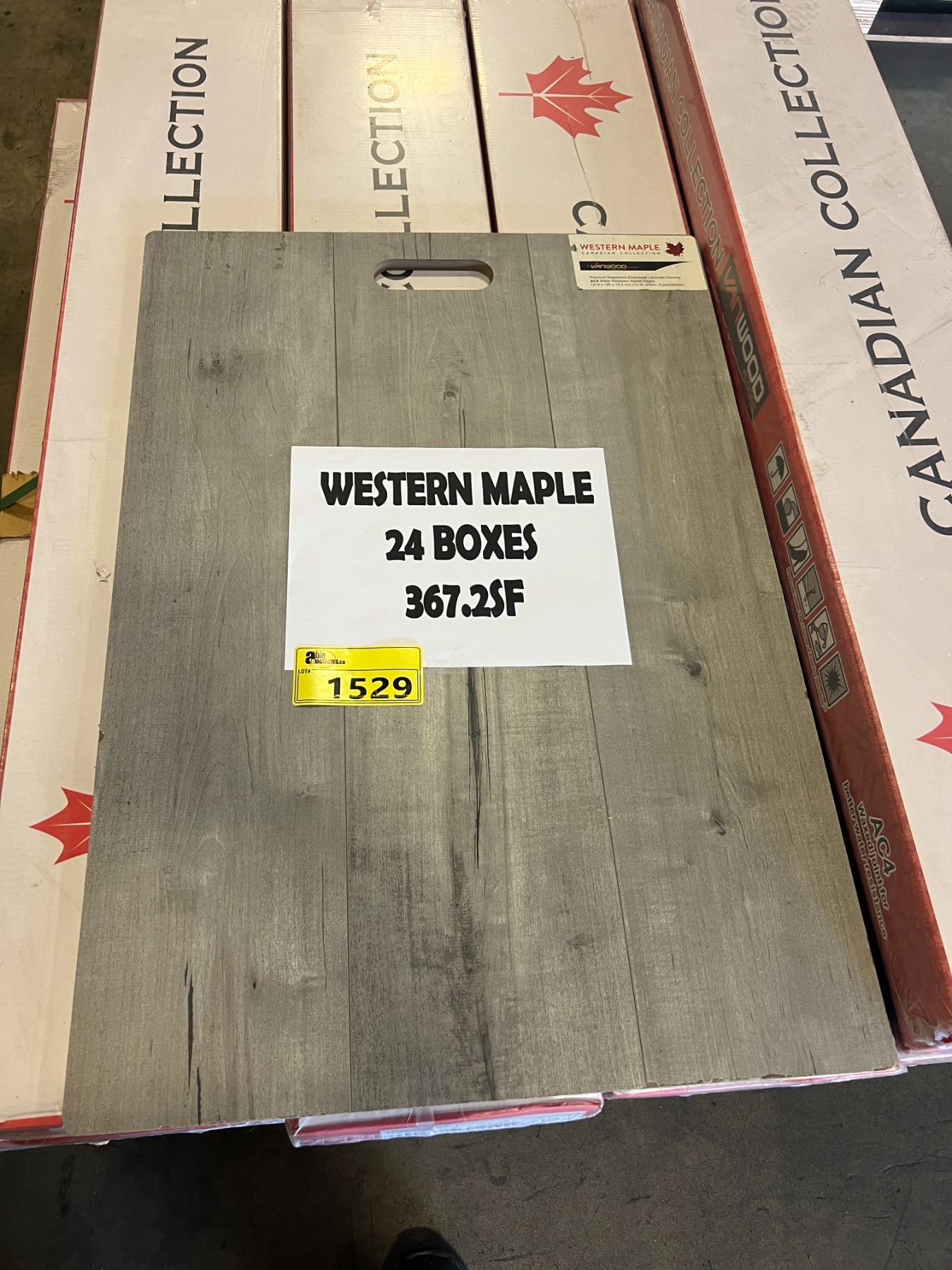 VANWOOD CANADIAN COLLECTION IN WESTERN MAPLE ENGINEERED HARDWOOD ...