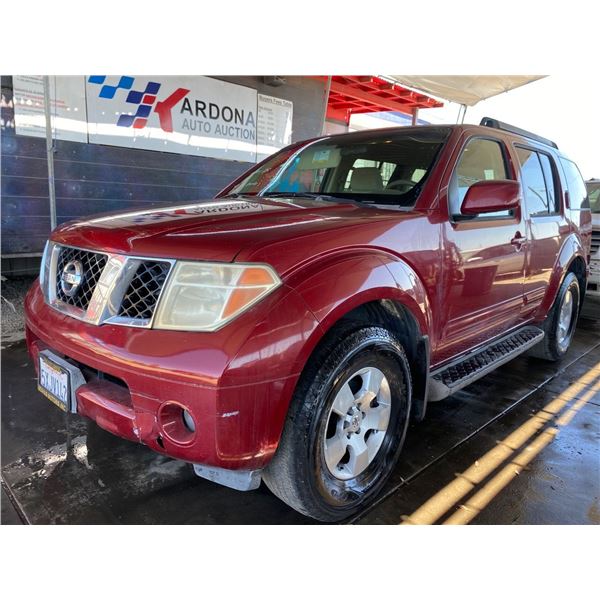 2007 NISSAN PATHFINDER