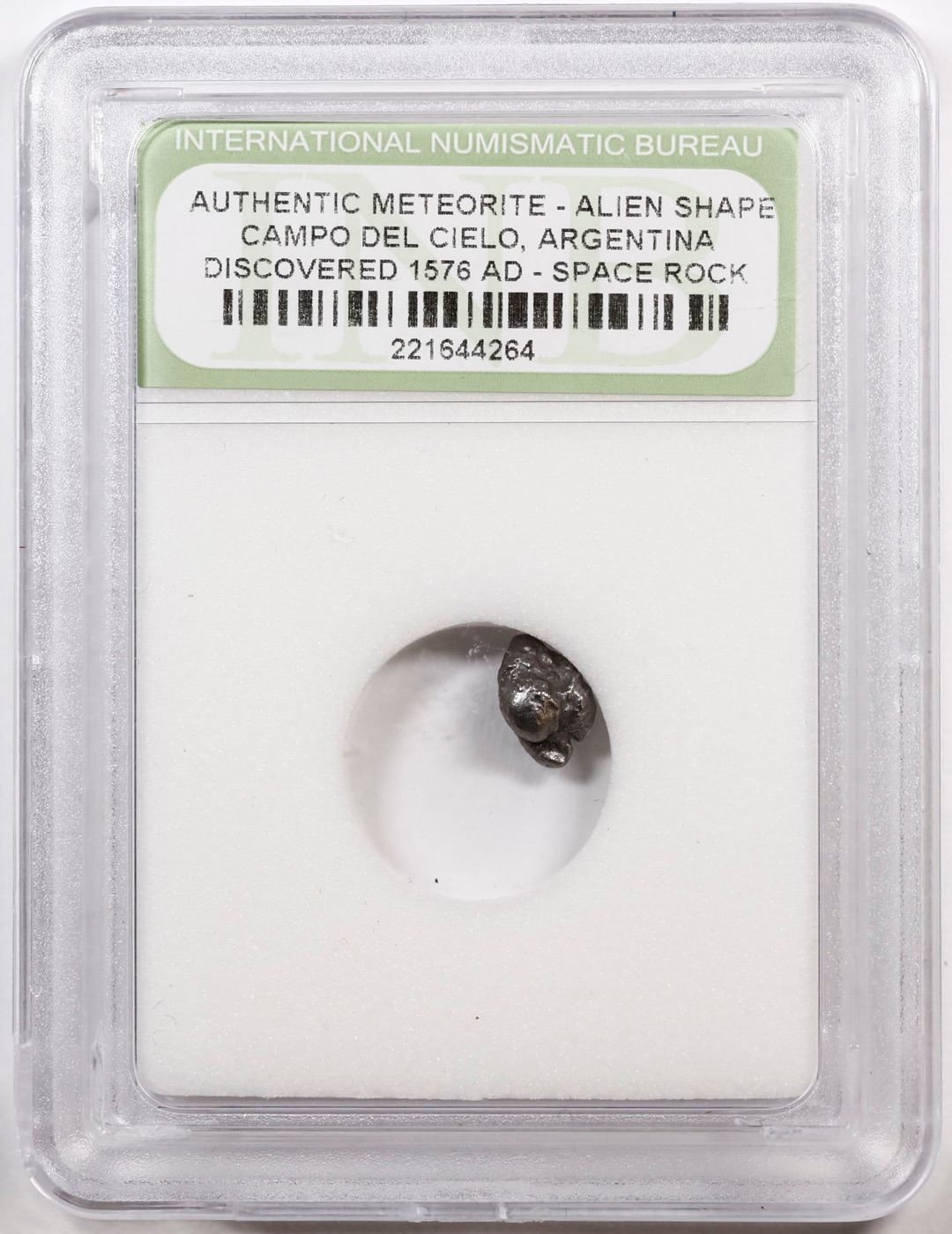 Authentic Meteorite Alien Shapte - Campo Del Cielo Argentina Discovered ...