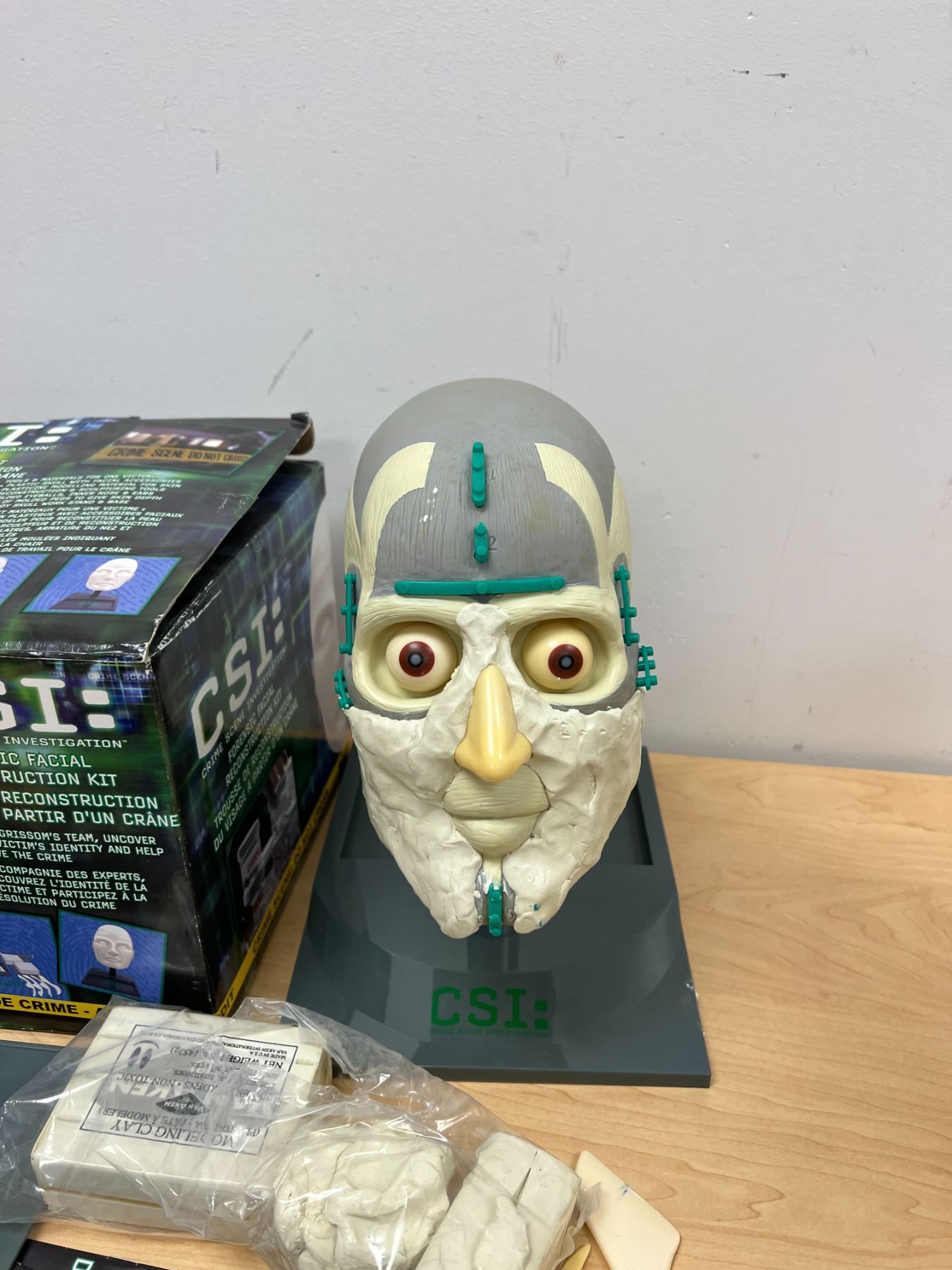 CSI - Crime Scene Investigation Forensic Facial Reconstruction Kit ...
