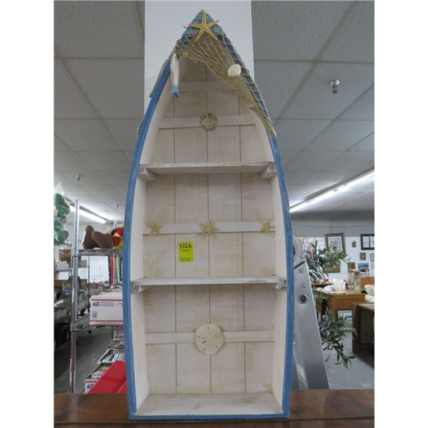 Dinghy Small Nautical Bookshelf Dinghy Small Nautical Bookshelf