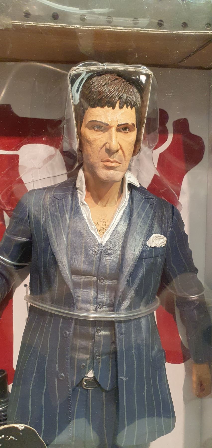 "Scarface" - Al Pacino 18in motion activated sound action figure by ...