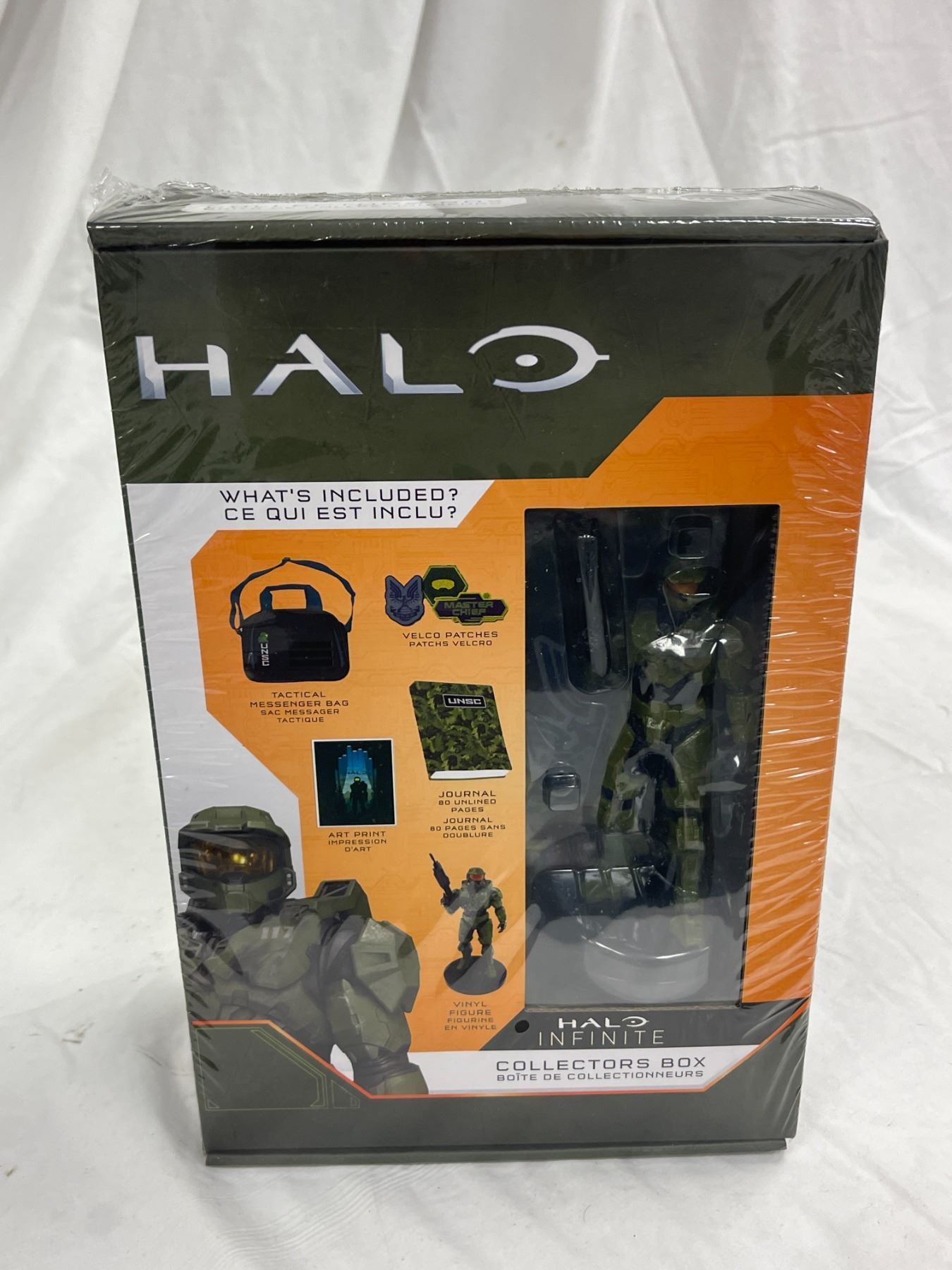 Halo Infinite Collector's Box - included vinyl figurine/ tactical ...