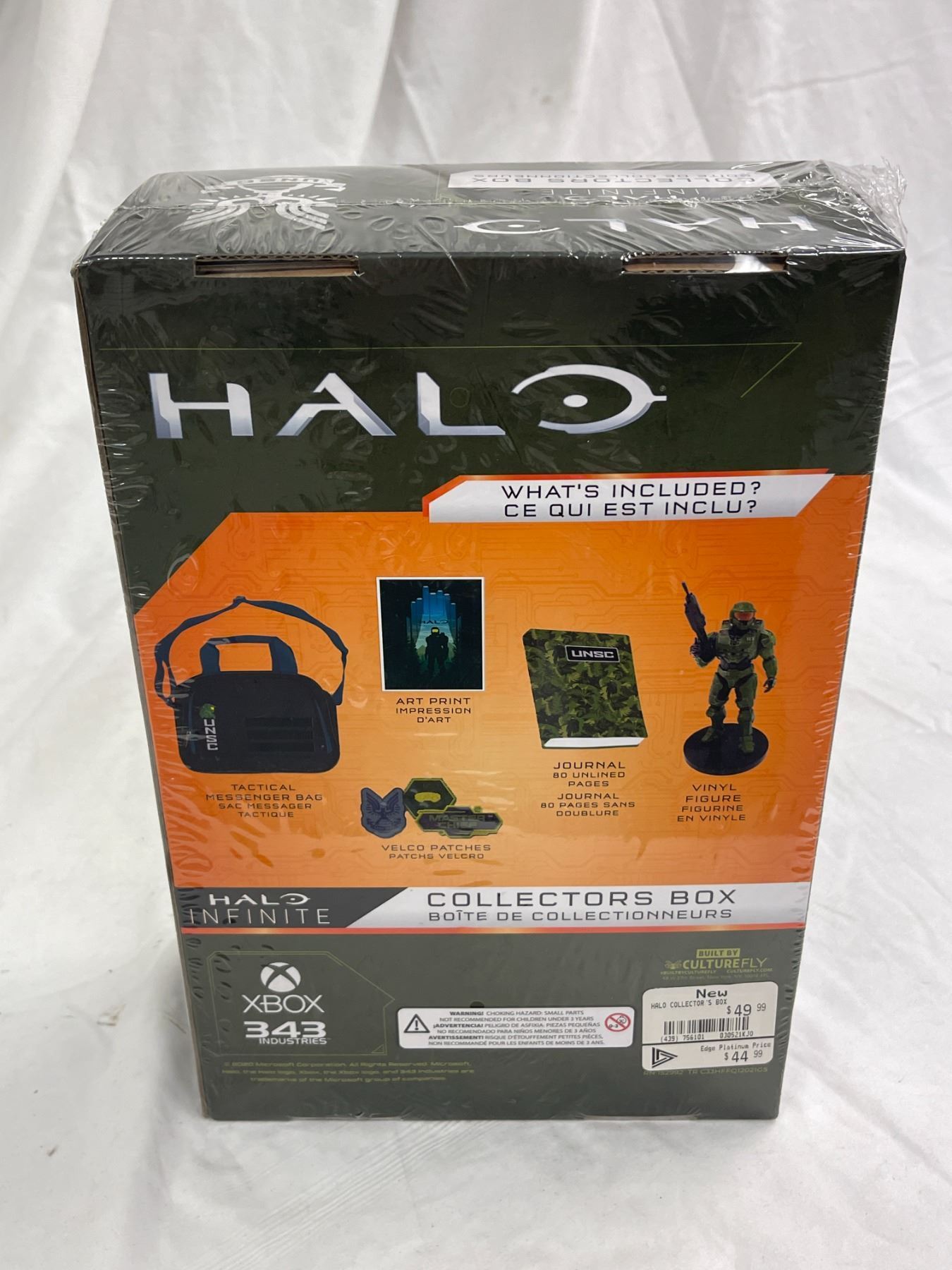 Halo Infinite Collector's Box - included vinyl figurine/ tactical ...