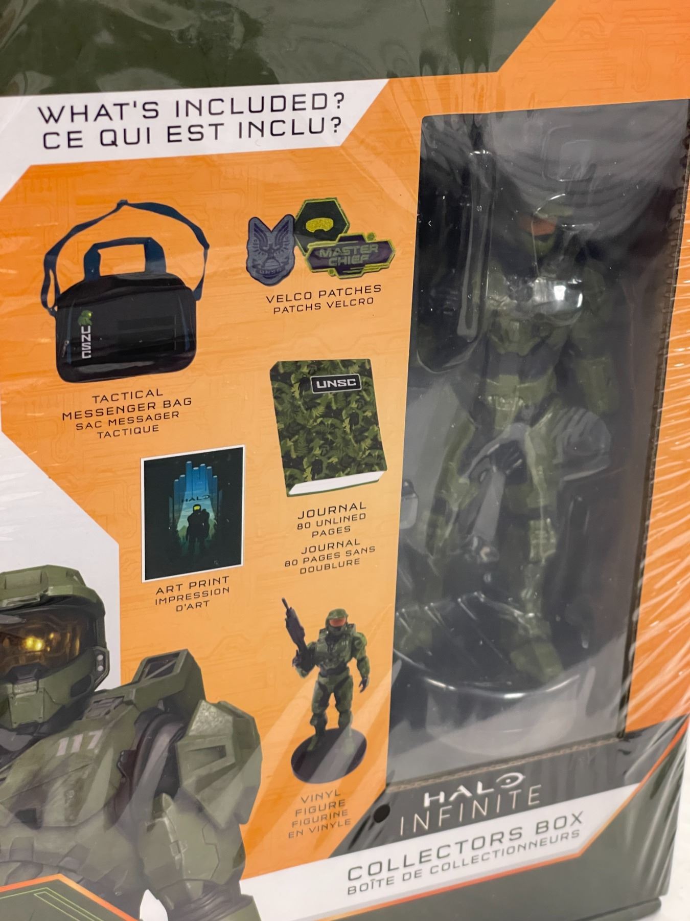 Halo Infinite Collector's Box - included vinyl figurine/ tactical ...