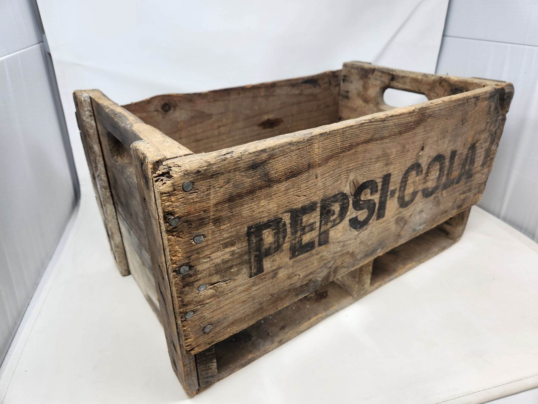 Antique Wooden Pepsi-Cola Box