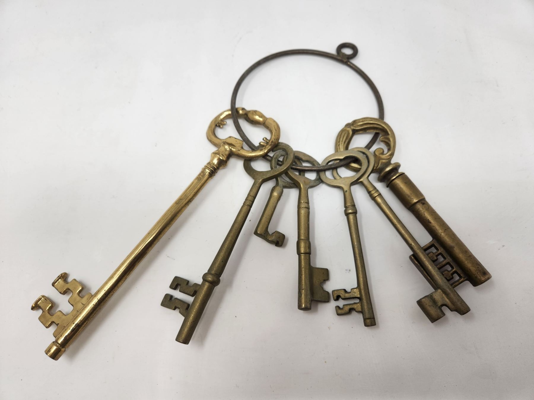 Large Set of Brass Keys