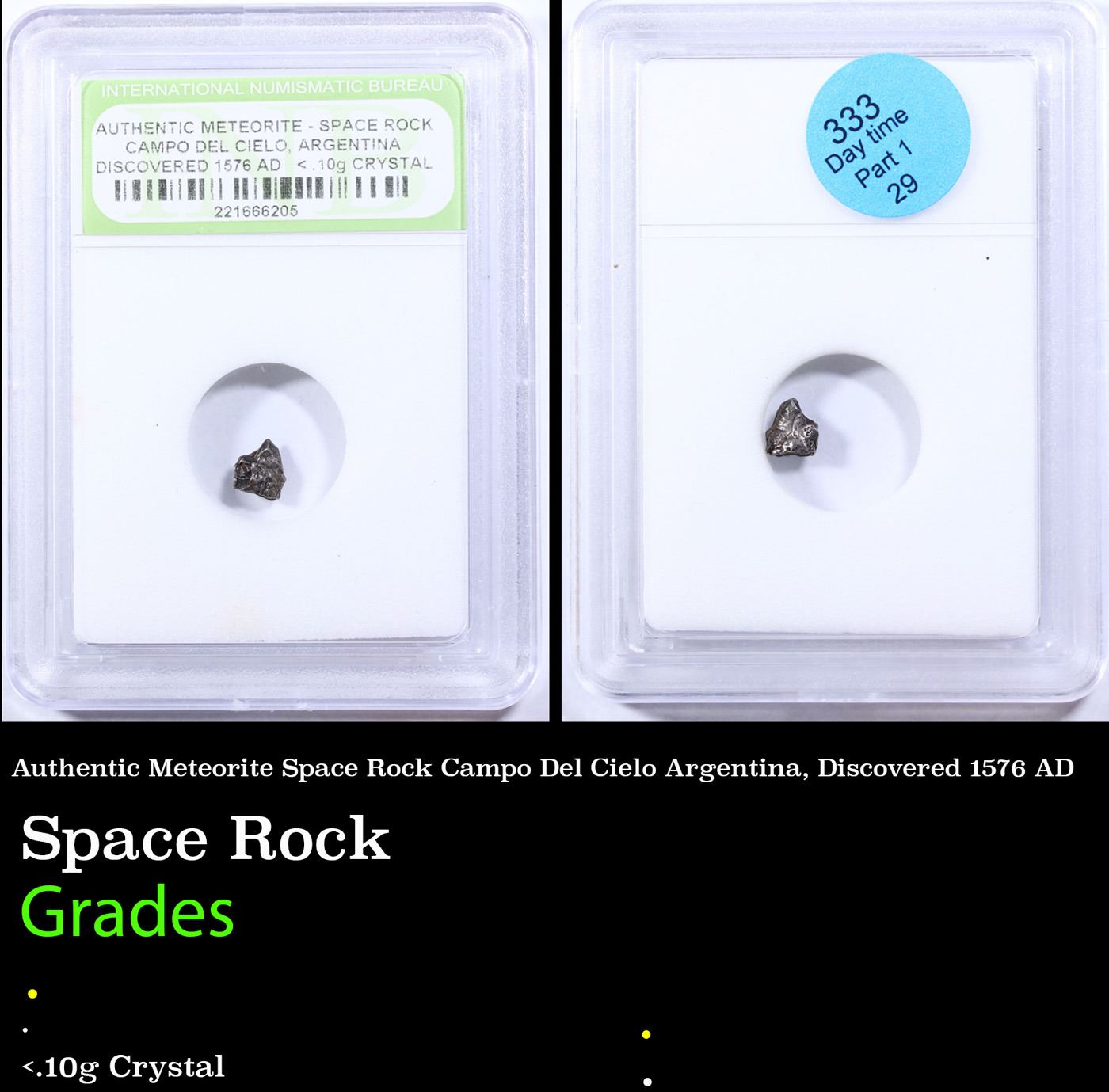 Authentic Meteorite Space Rock Campo Del Cielo Argentina, Discovered ...