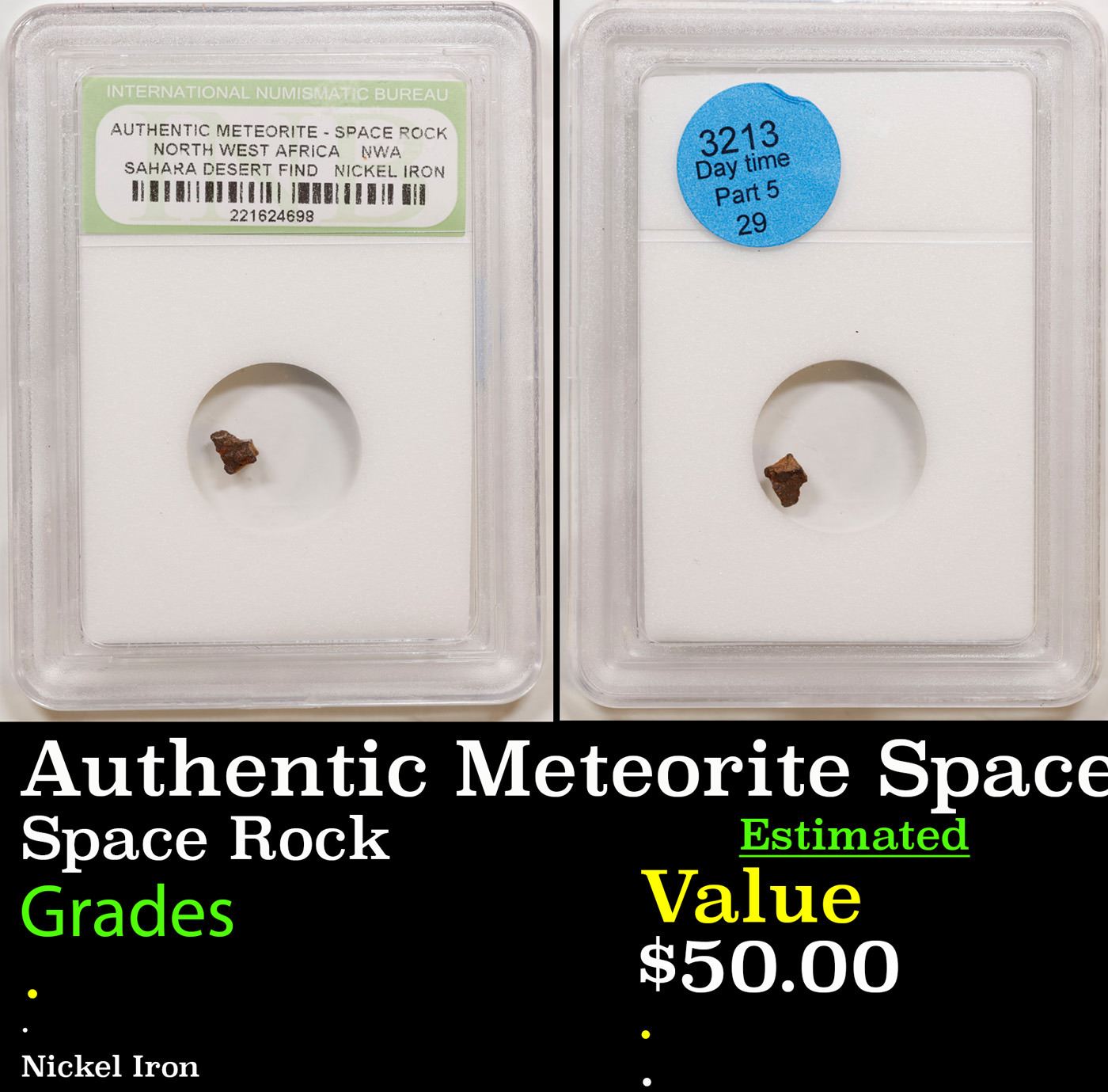 Authentic Meteorite Space Rock North West Africa, Sahara Desert Find ...