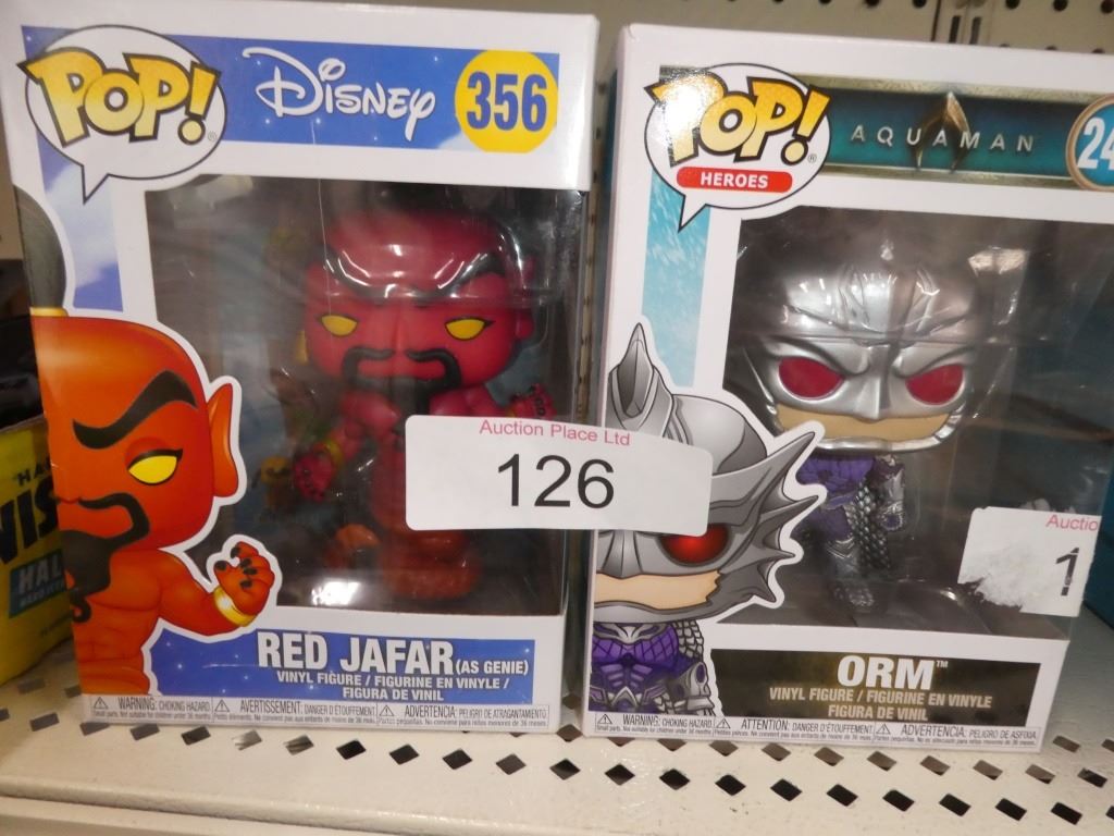Pop! Disney vinyl figurines: Red Jafar, ORM