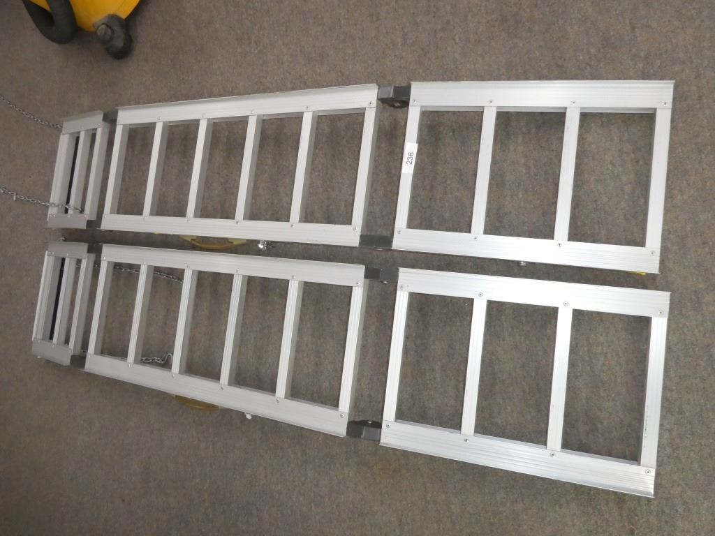 aluminum folding loading ramps