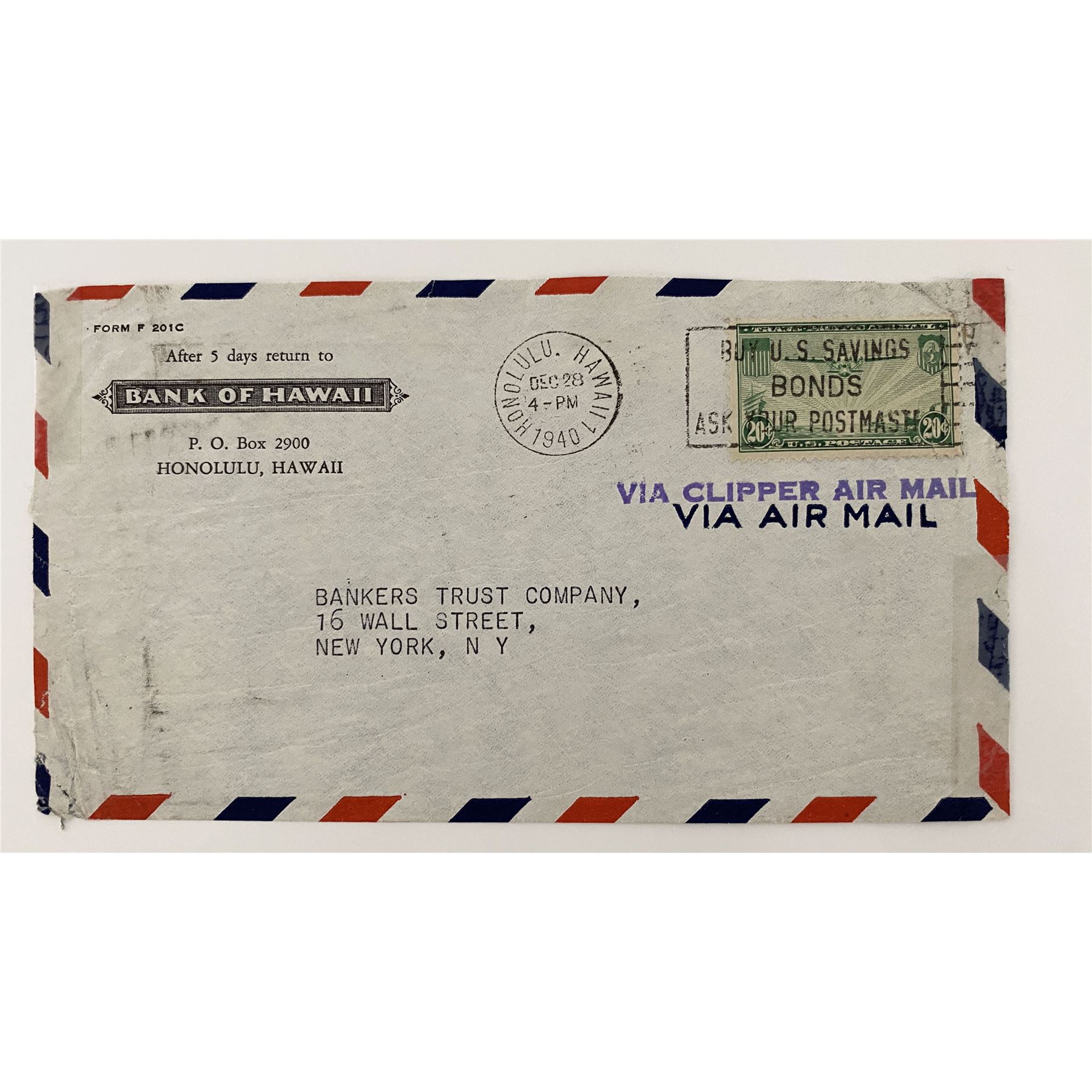 Hawaii 1940 Cover