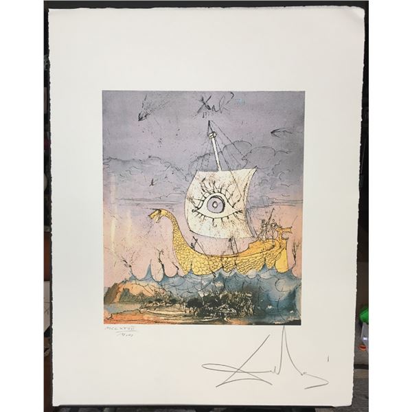 Salvador Dali Signed LE Lithograph