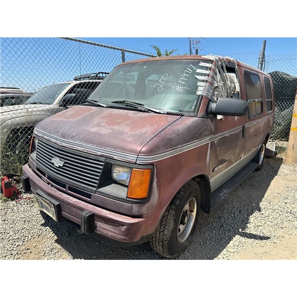 1993 CHEVROLET ASTRO