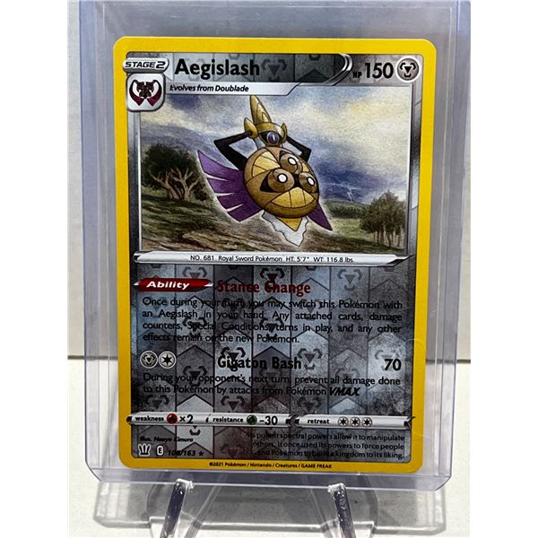2021 Pokemon Trading Card Aegislash Holo