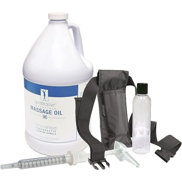 New Spa Master Essentials Massage Oil Unscented