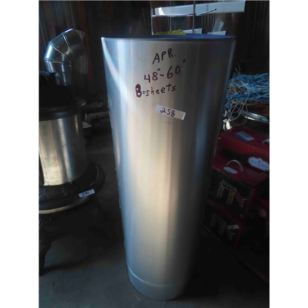 8 Sheets 48'' x 60'' Aluminum Sheets 8 Sheets 48'' x 60'' Aluminum Sheets