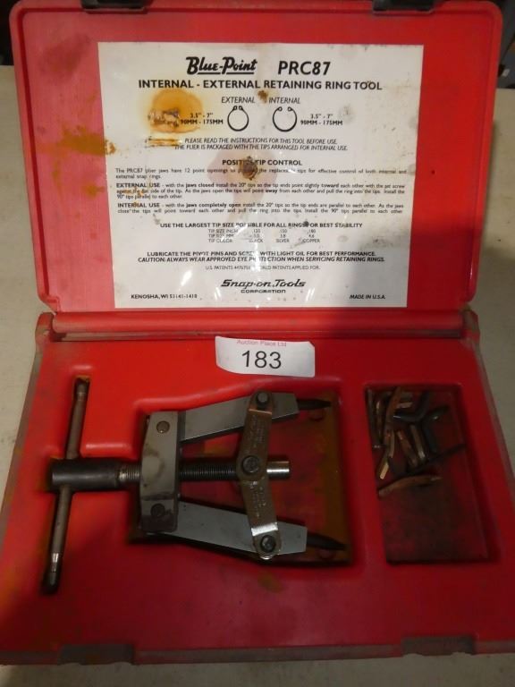 Blue Point internal-external retaining ring tool