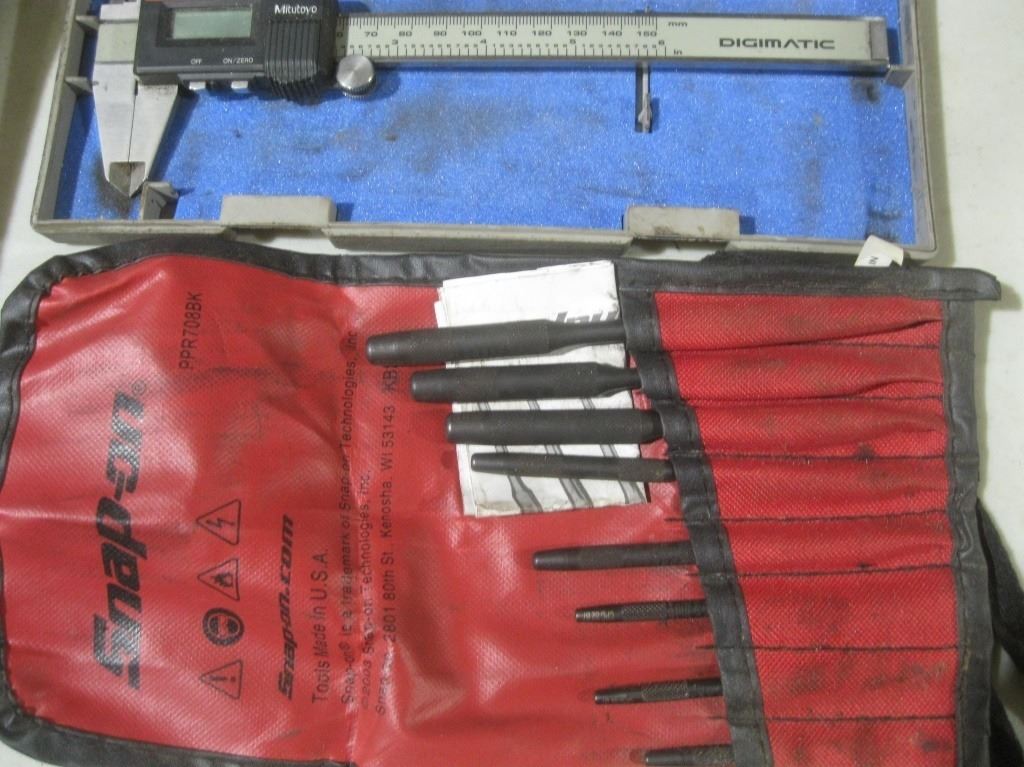 snap on punch set / micrometer