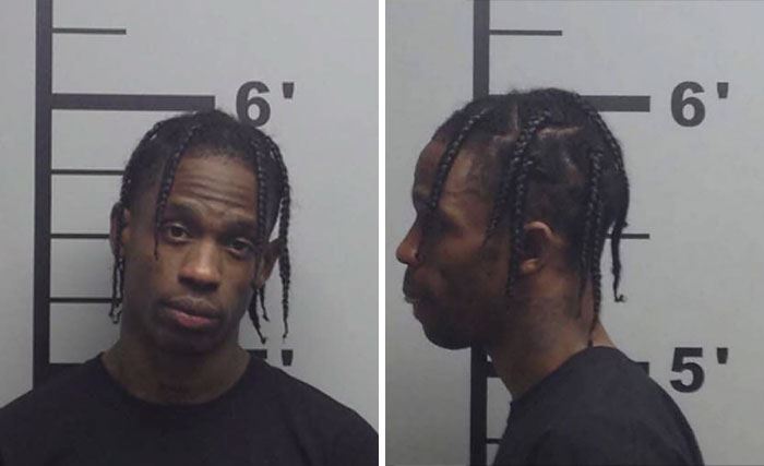Travis Scott Reprint Mugshot