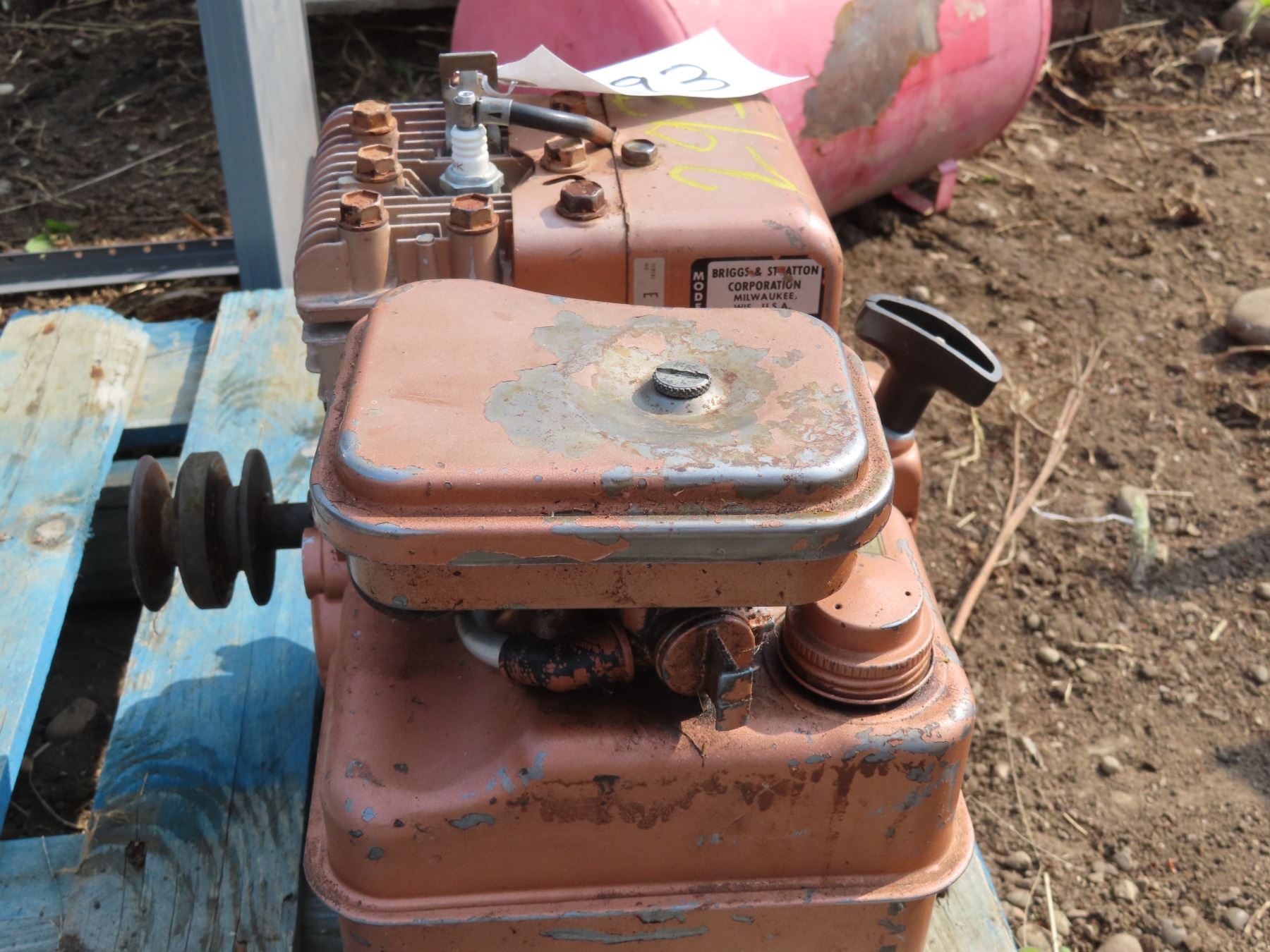 Briggs & Stratton 4 Cycle 3HP Easy Spin Engine - Schmalz Auctions