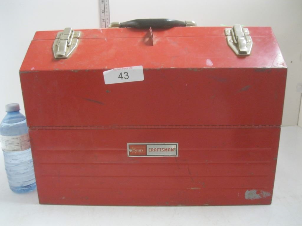 Sears Craftsman metal tool box