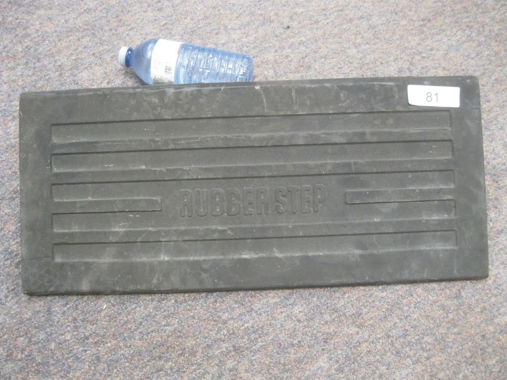 rubber step