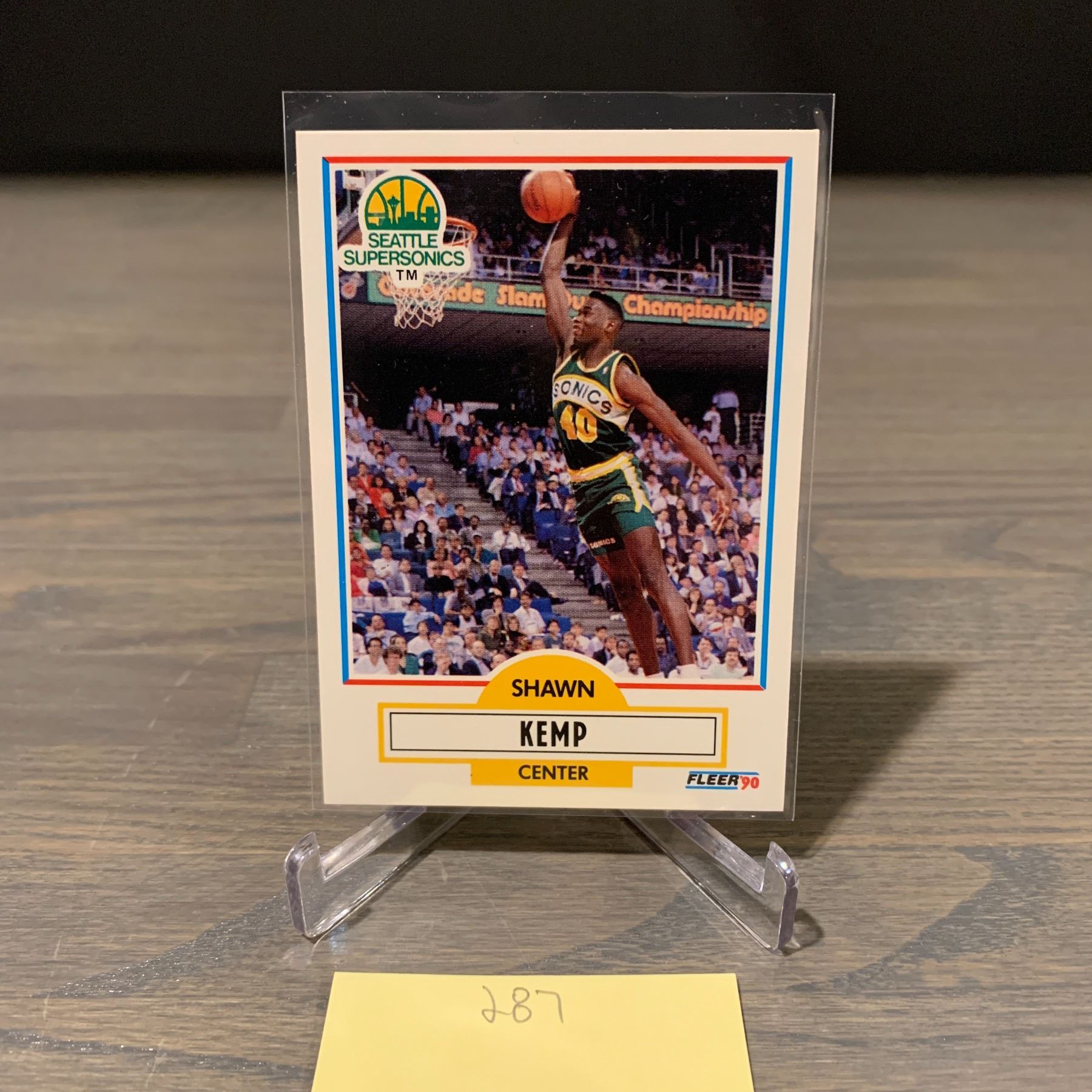 ROOKIE CARD 1990 FLEER SHAWN KEMP